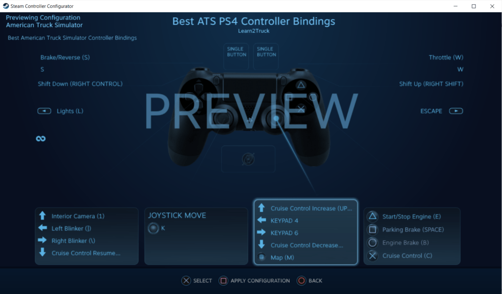 apply ats cont config | Learn 2 Truck