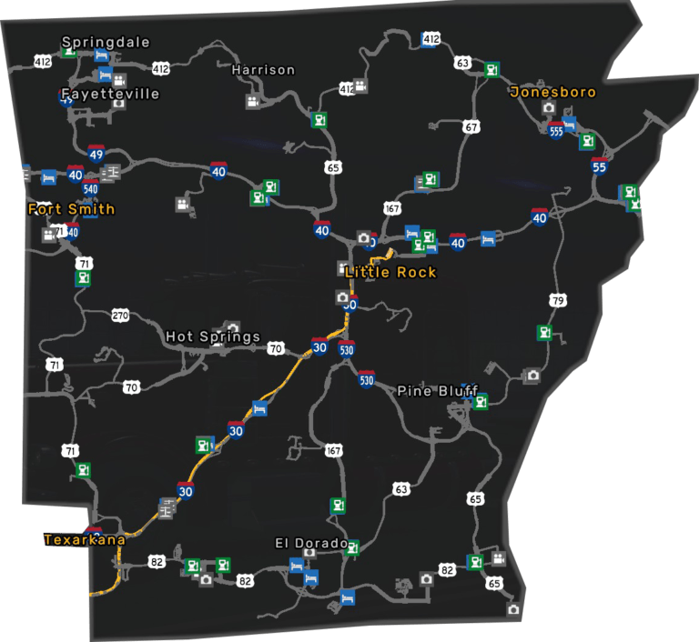American Truck Simulator Full Map – Learn 2 Truck